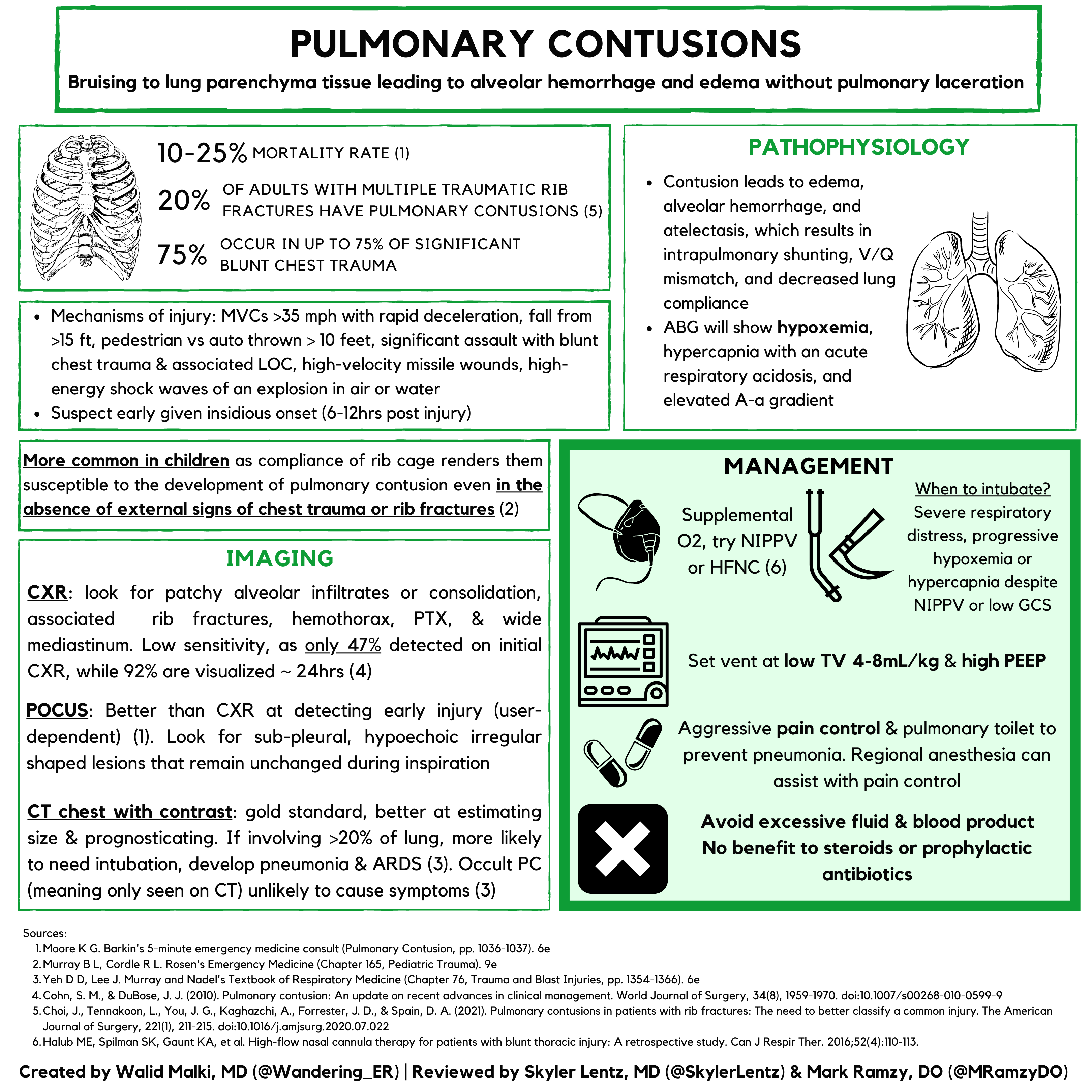 Pulmonary Contusions – Verpleegkundig specialisten Spoedeisende hulp